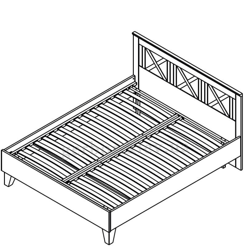 ТIНА Ліжко LOZ/180 Гербор купити у Києвi – GERBOR.KIEV.UA