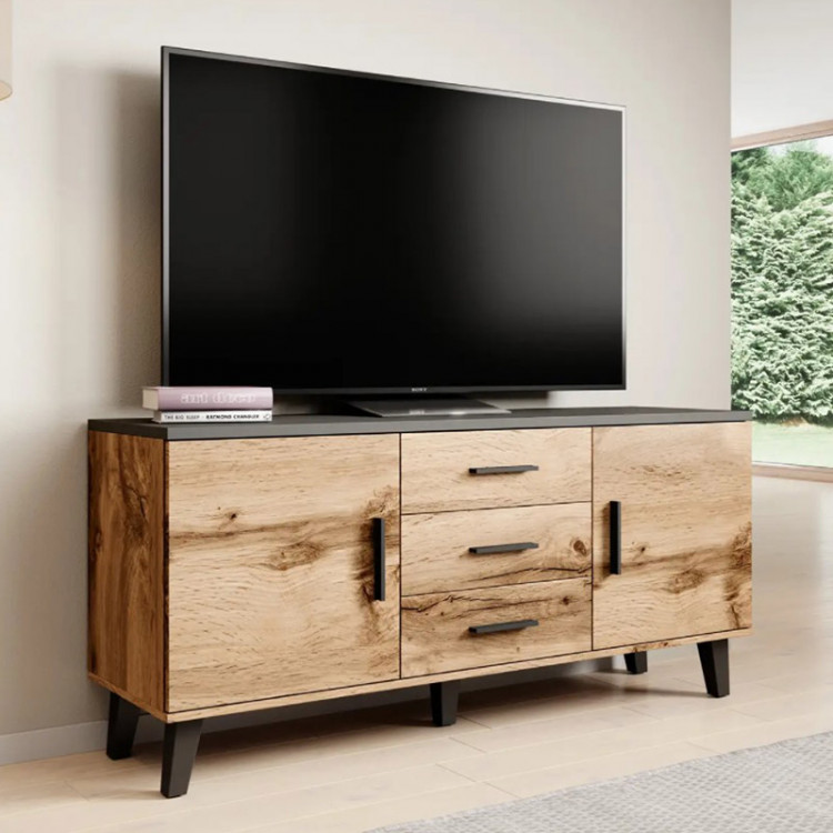 LOTTA CAMA MEBLE Комод 150 2D3S дуб вотан | КАМА купити у Києві – GERBOR.KIEV.UA