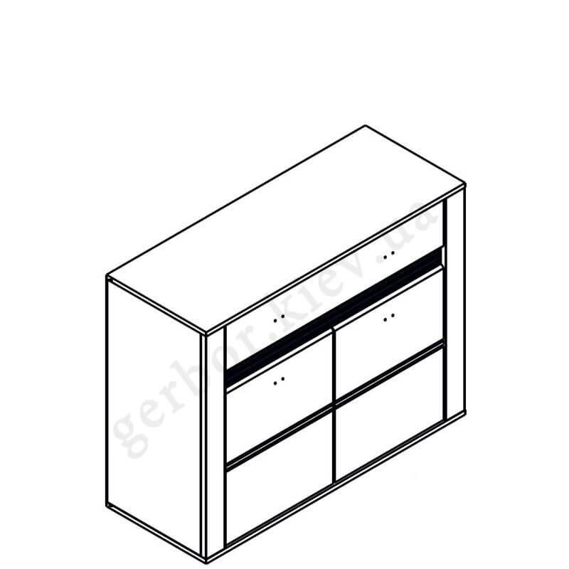 СЕЛЕНА Тумба KOM2D1S Гербор купити у Києвi – GERBOR.KIEV.UA