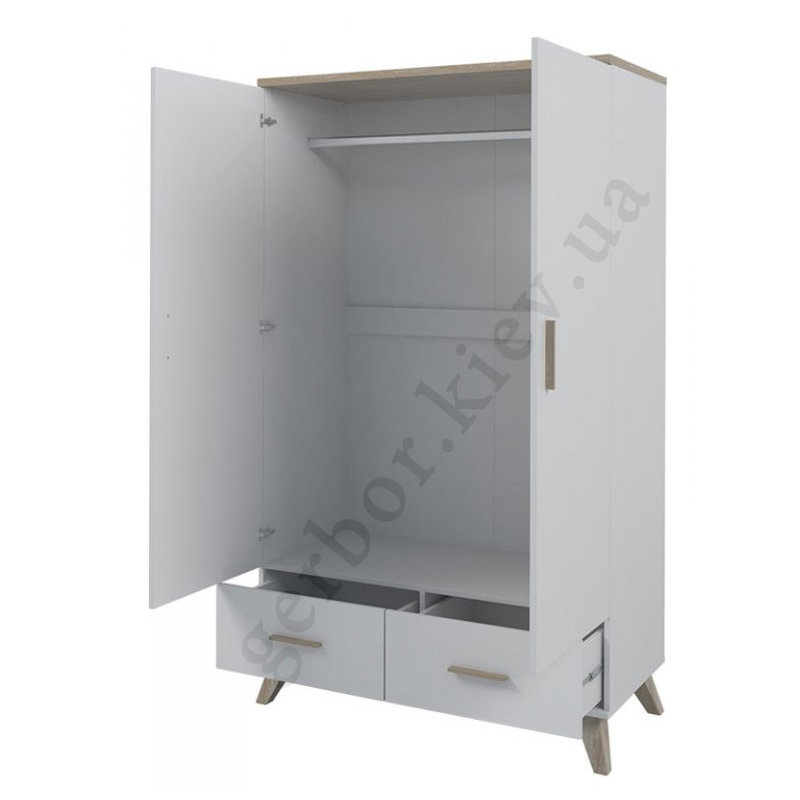 LOTTA CAMA MEBLE Шкаф 2D2S белый | Лотта Кама купити у Києві – GERBOR.KIEV.UA
