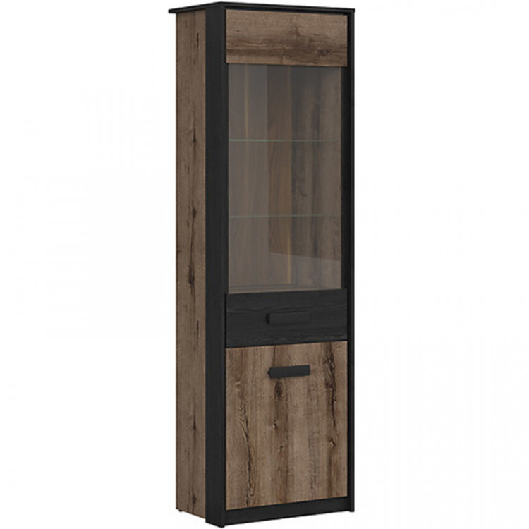 KASSEL Вітрина REG1D1W BRW | Кассель БРВ купити у Києві – GERBOR.KIEV.UA