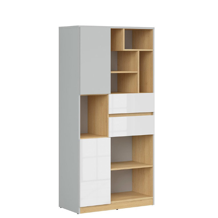 NANDU Стелаж REG2D2S BRW | Нанду БРВ купити у Києві – GERBOR.KIEV.UA